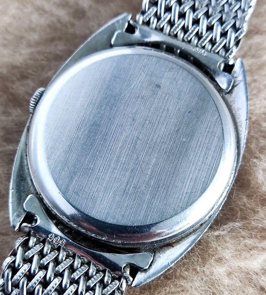 OMEGA DeVille 162.045 MESH BAND Stainless Steel AUTOMATIC 1002 Mens ...