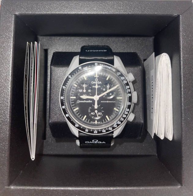 Omega x Swatch 'Moon', Luxury, Watches on Carousell