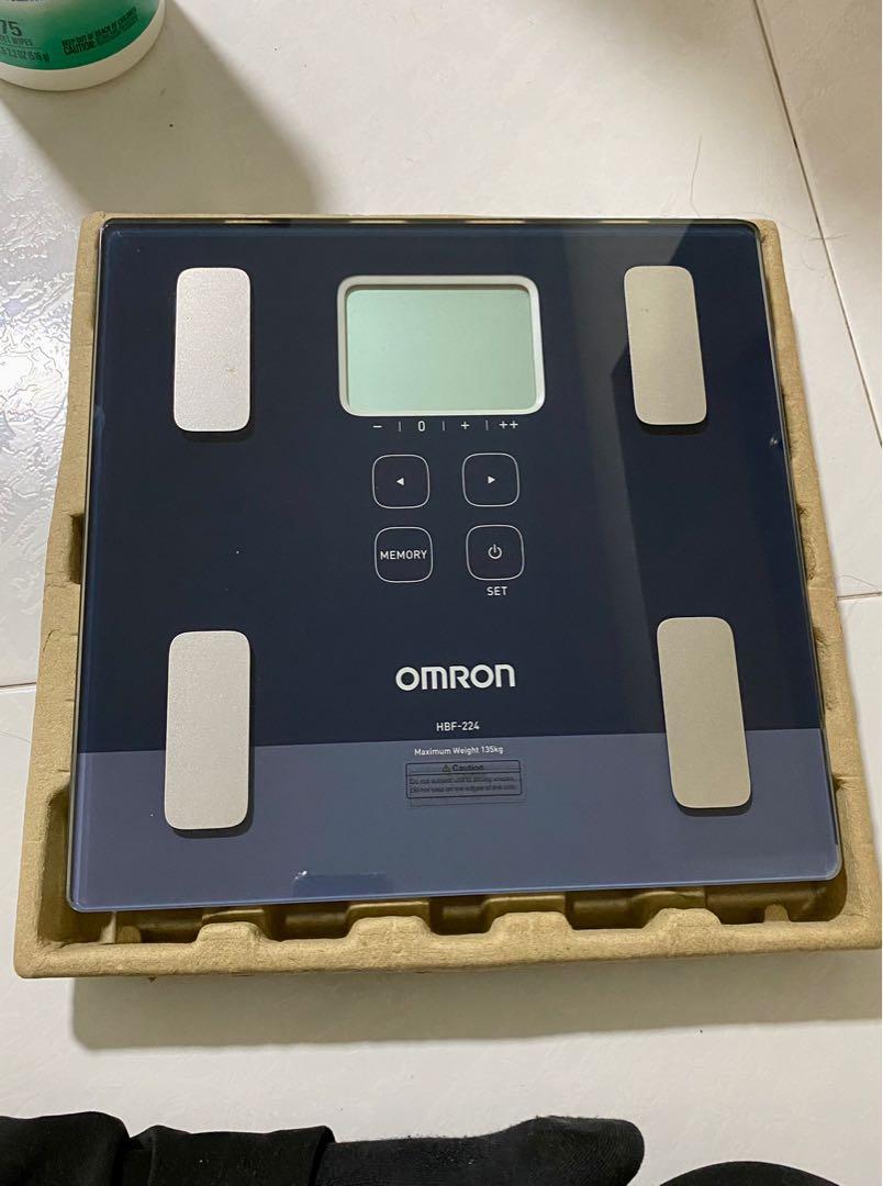Omron Weight Scale Body Composition Monitor BodySCAN HBF-224, Health ...