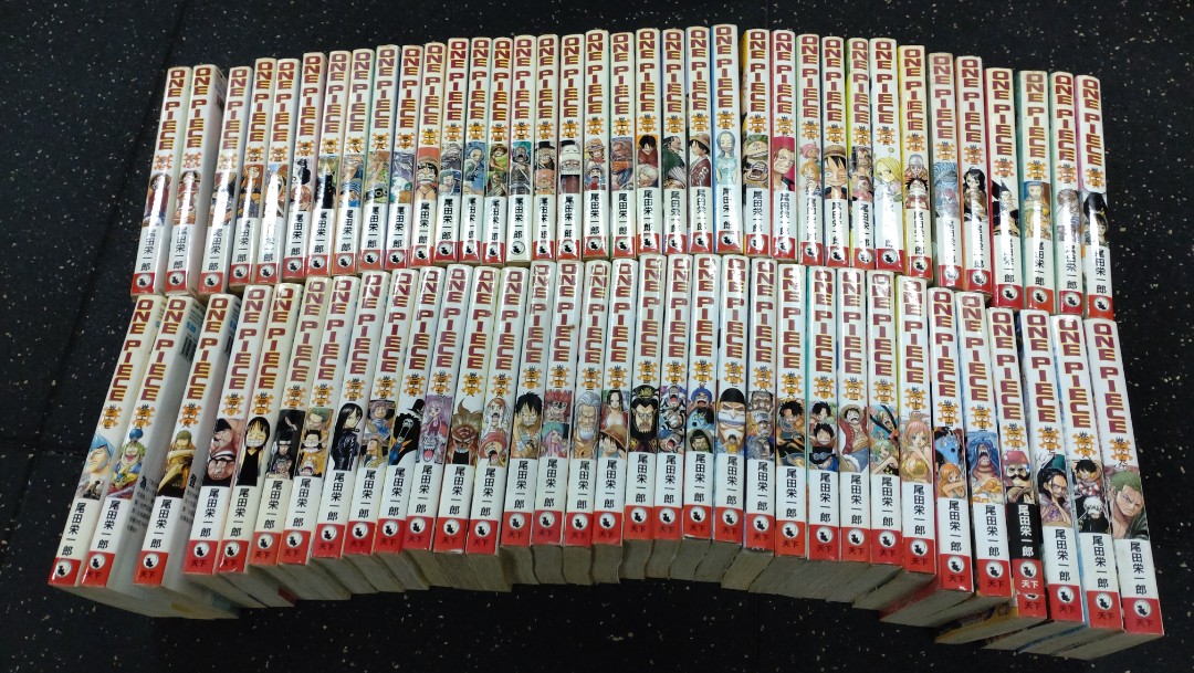 海賊王one piece 1-60, 興趣及遊戲, 書本 & 文具, 漫畫 - Carousell