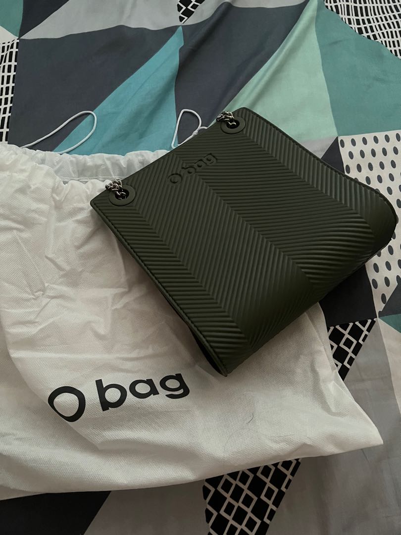 Original Obag double mini (military green), Women's Fashion, Bags ...