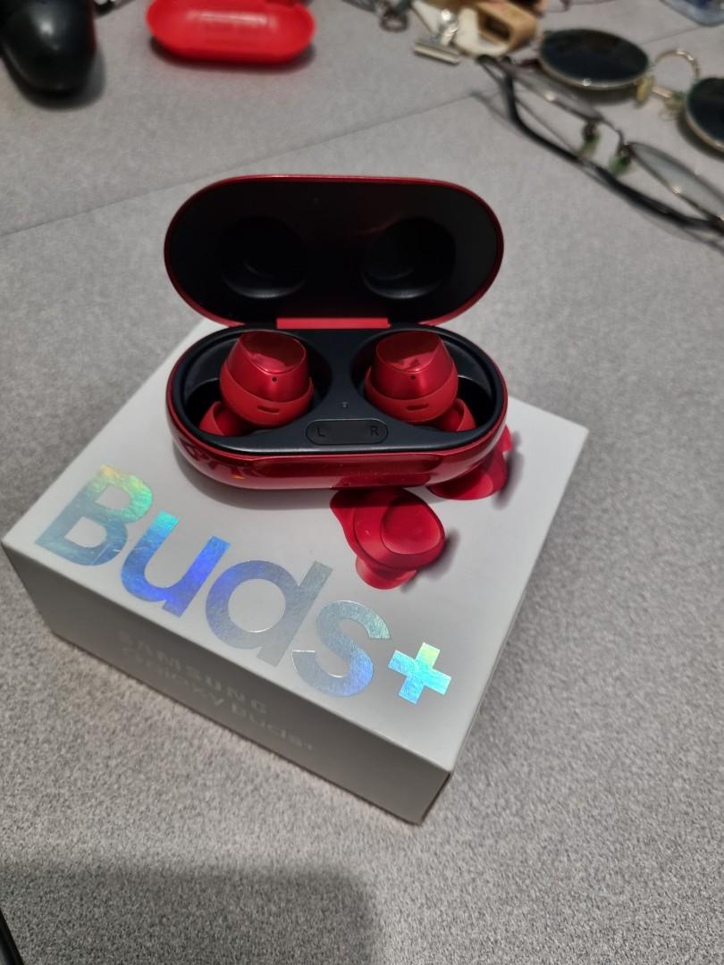 Original Samsung Galaxy Buds+ Red, Audio, Earphones on Carousell