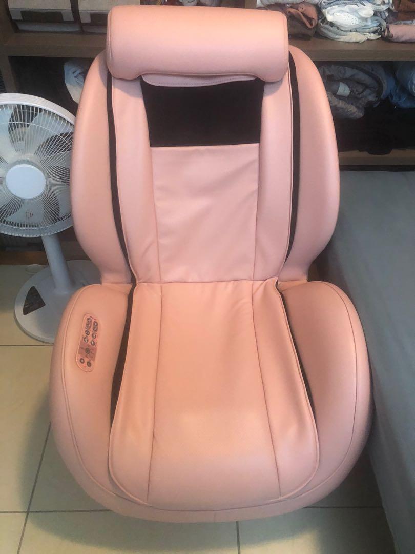 OSIM mini迷你天王按摩沙發 按摩椅 OS-862 粉紅色, 健康及營養品, 按摩紓緩用品在旋轉拍賣