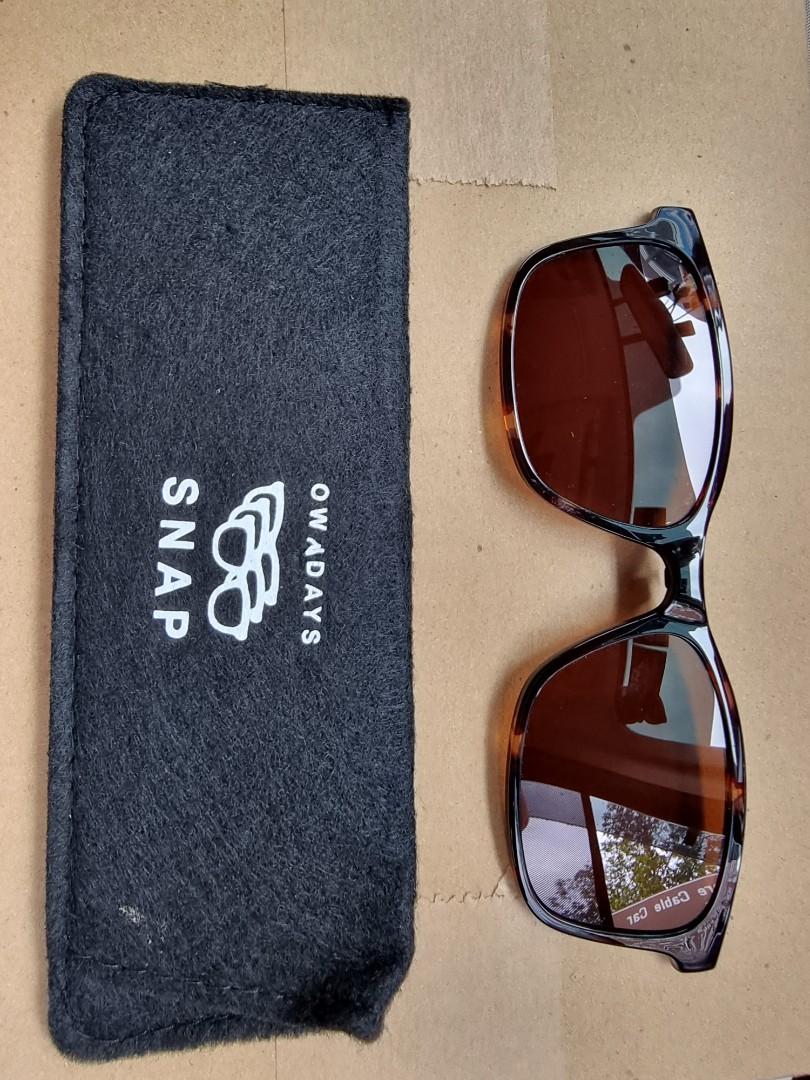 Owndays snap clip on sunglasses, Men's Fashion, Watches & Accessories ...