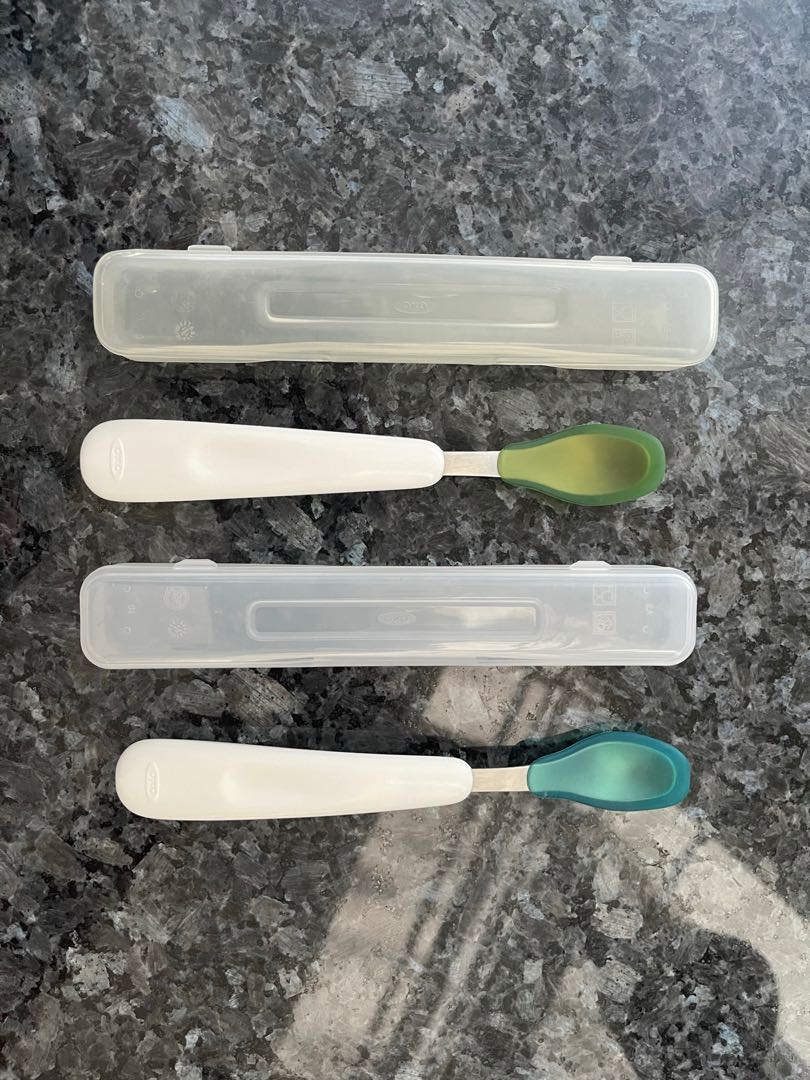 Oxo Tot On the Go Spoons, Babies & Kids, Nursing & Feeding, Weaning ...