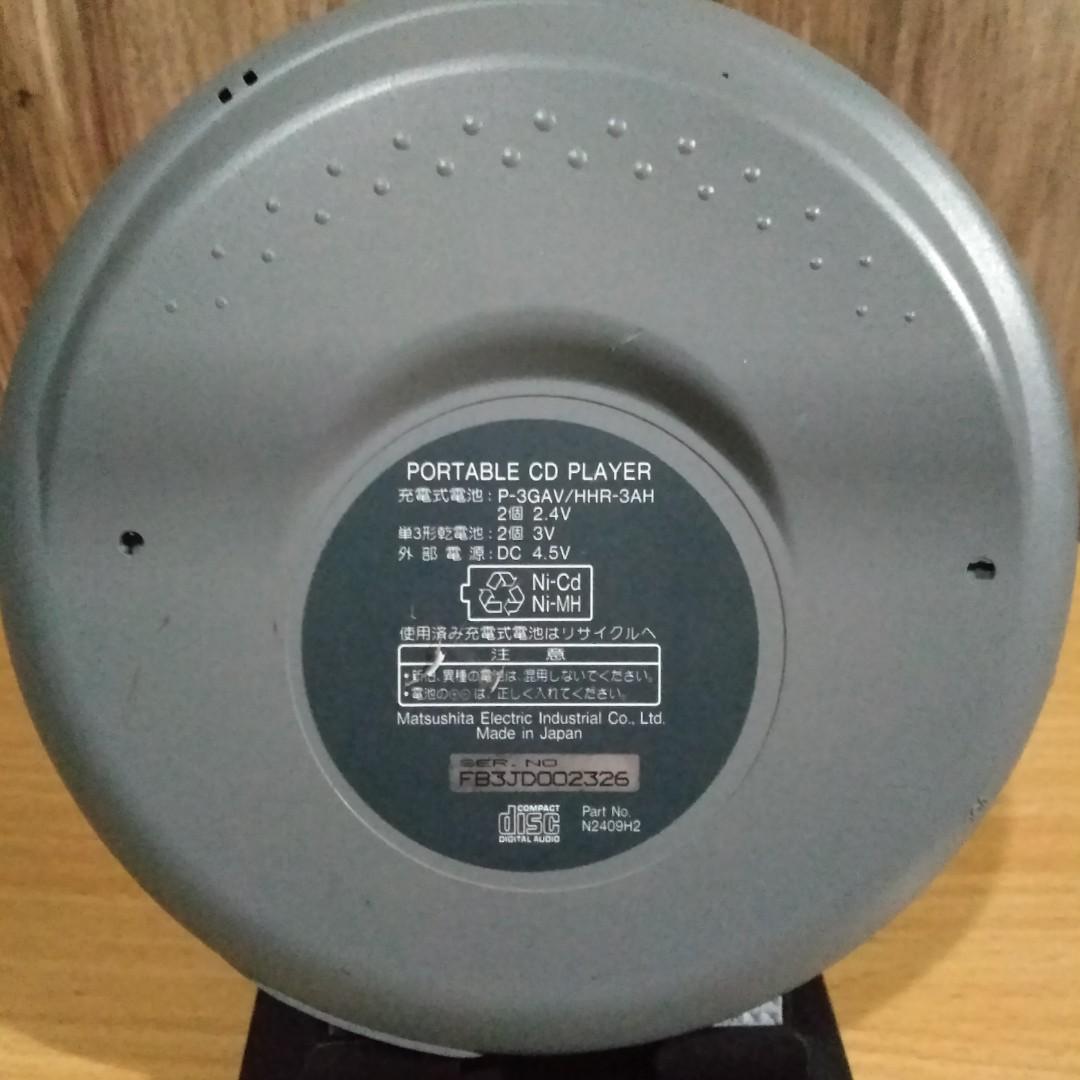 Panasonic SL-CT500 cd mp3 player, Audio, Portable Music Players on ...