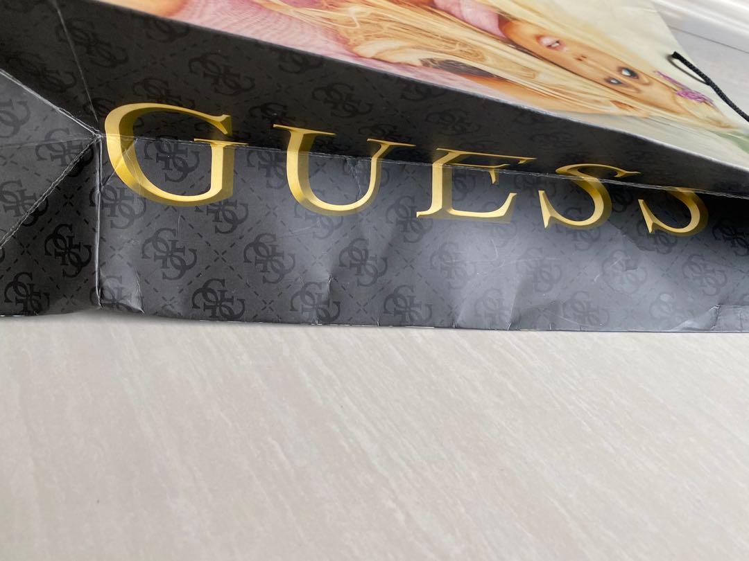 Paris Hilton GUESS? large paper bag, Hobbies & Toys, Collectibles ...