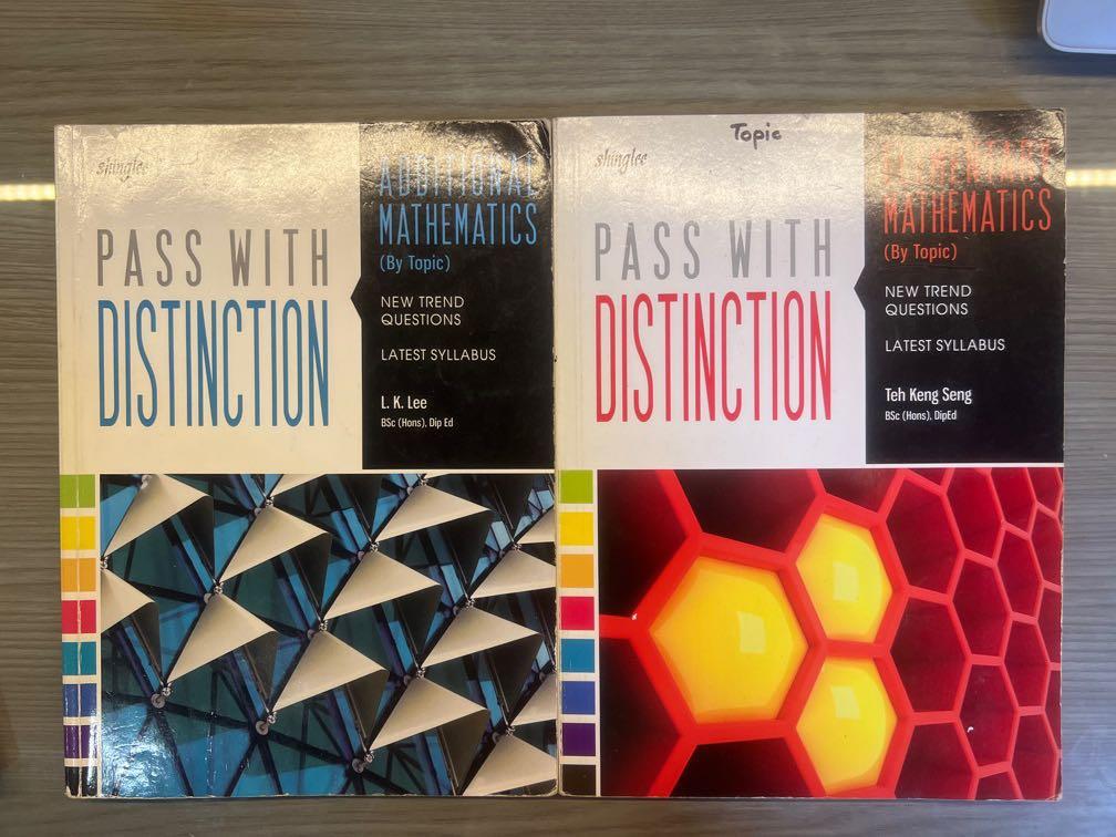 Pass with distinction Elementary and Additional Maths, Hobbies & Toys ...