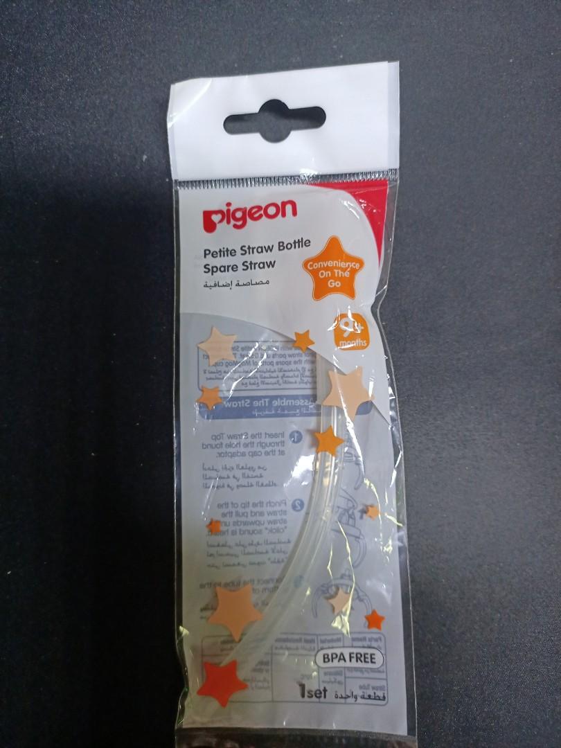 Pigeon Petite Straw Bottle Spare Straw, Babies & Kids, Nursing ...