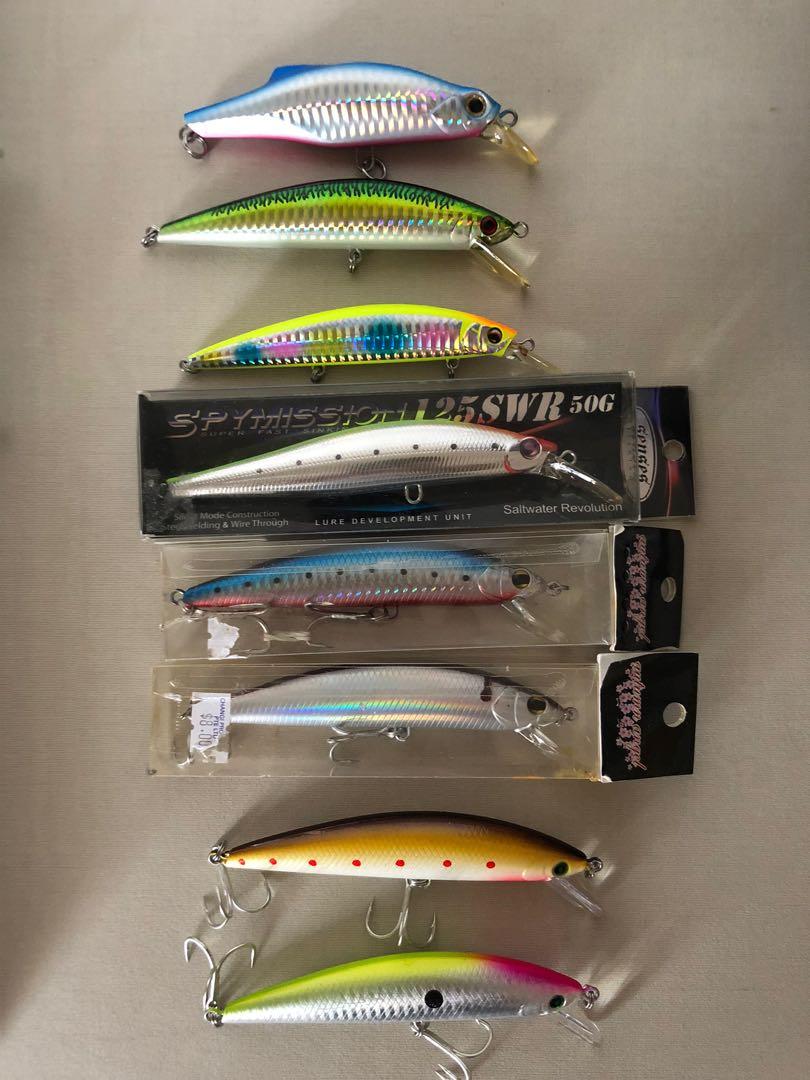 Jackson Pintail, Pin Tail , Sinking Minnow fishing lure, Sports ...