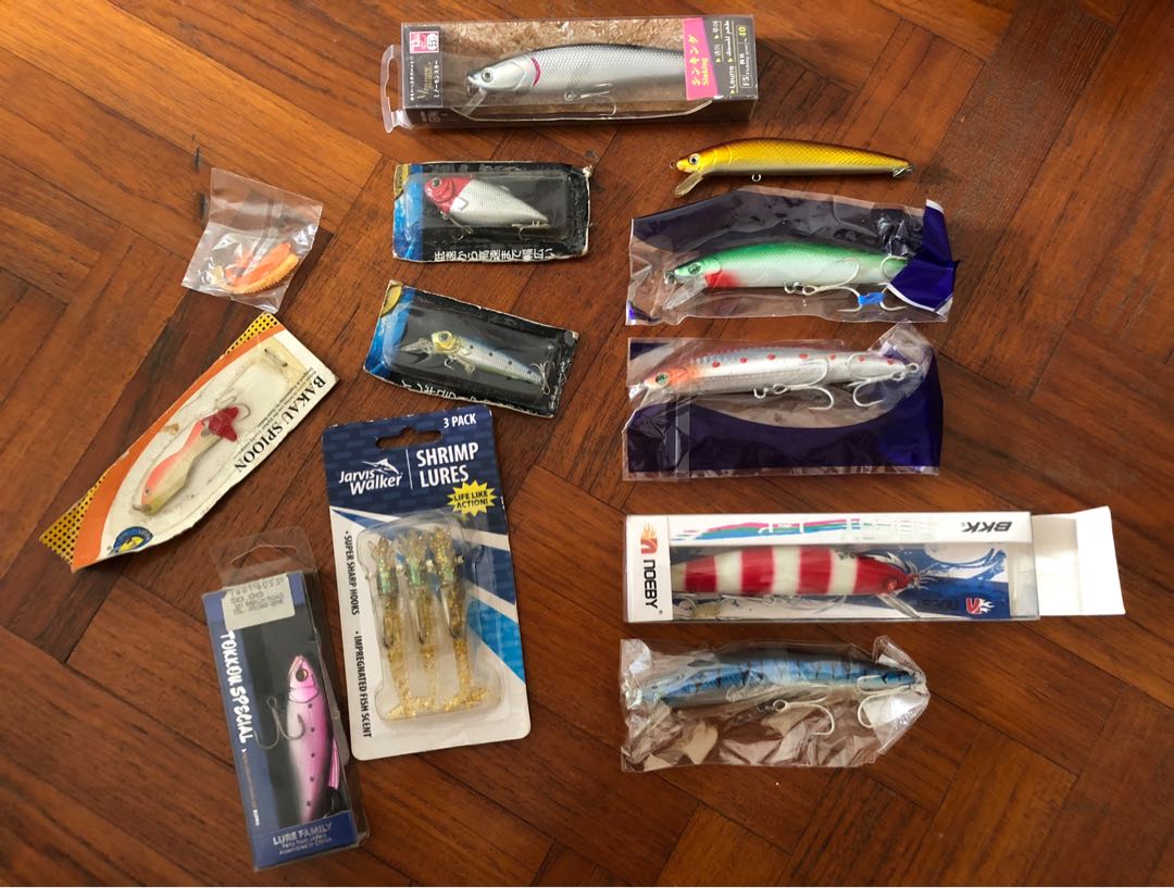 Pintail, Pin tail , Sinking Minnow and lure for fishing , Sports ...