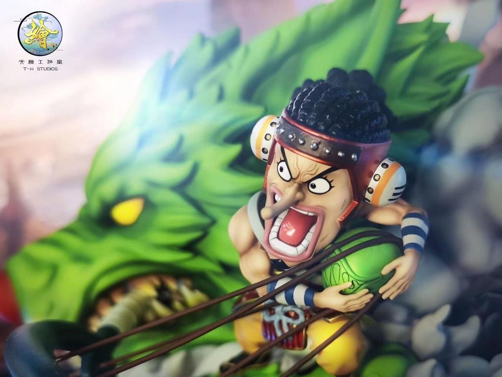 [PO] Usopp Green Star | Skye Studio | One Piece Figurine, Hobbies ...
