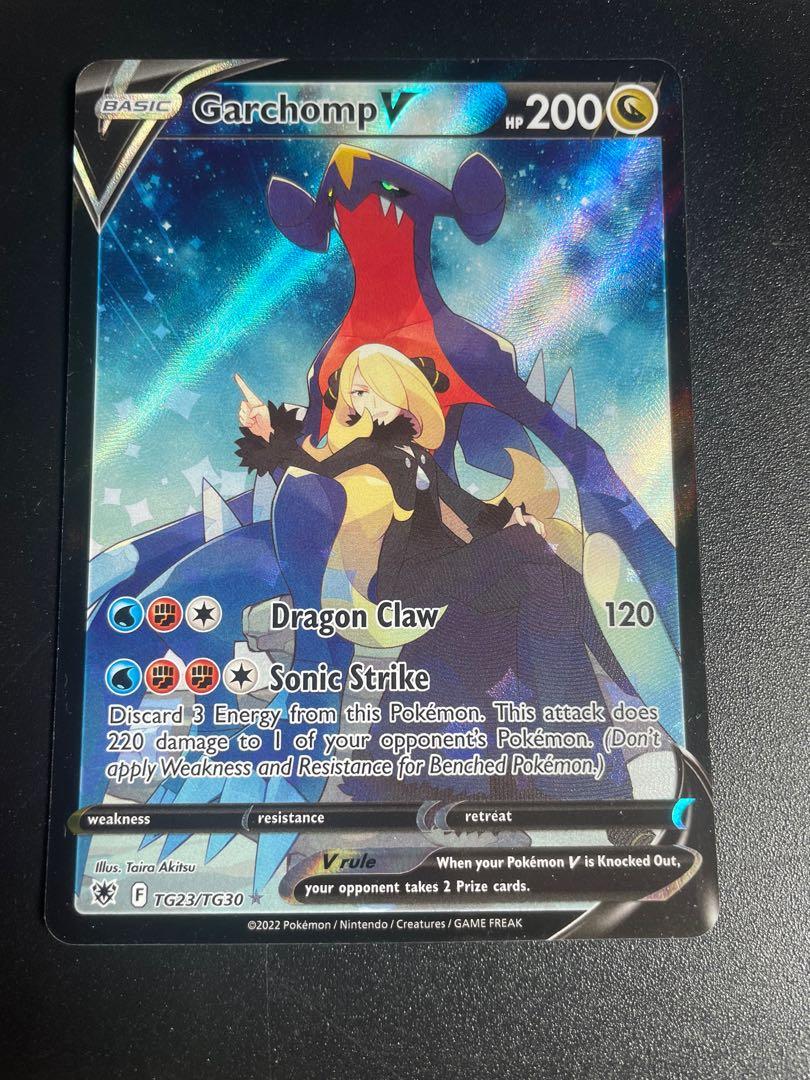 Pokemon TCG Trading Card game Garchomp V CSR Trainer Gallery, Hobbies ...