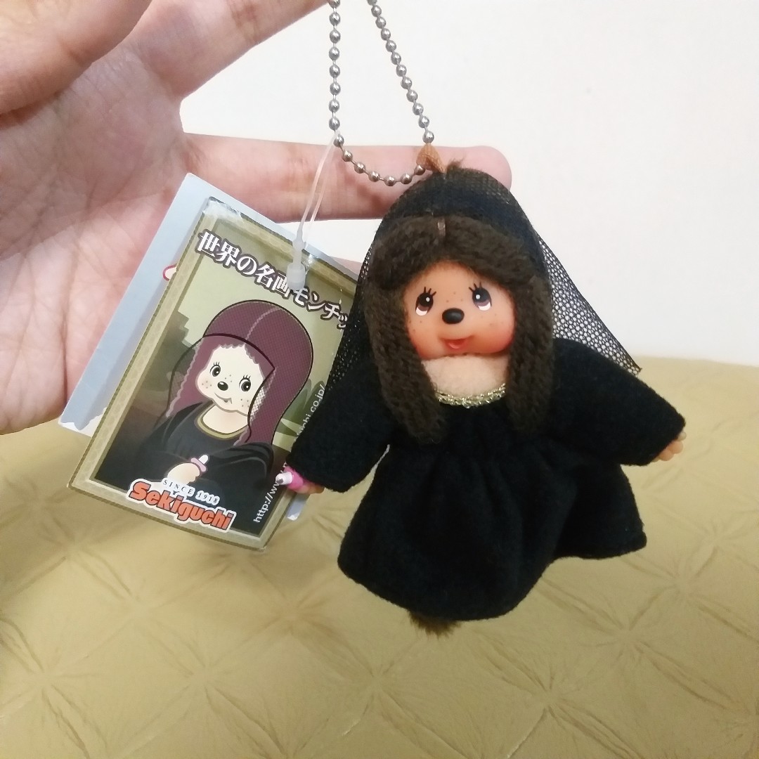 Rare Monchichi Mona Lisa Keychain, Hobbies & Toys, Toys & Games on ...