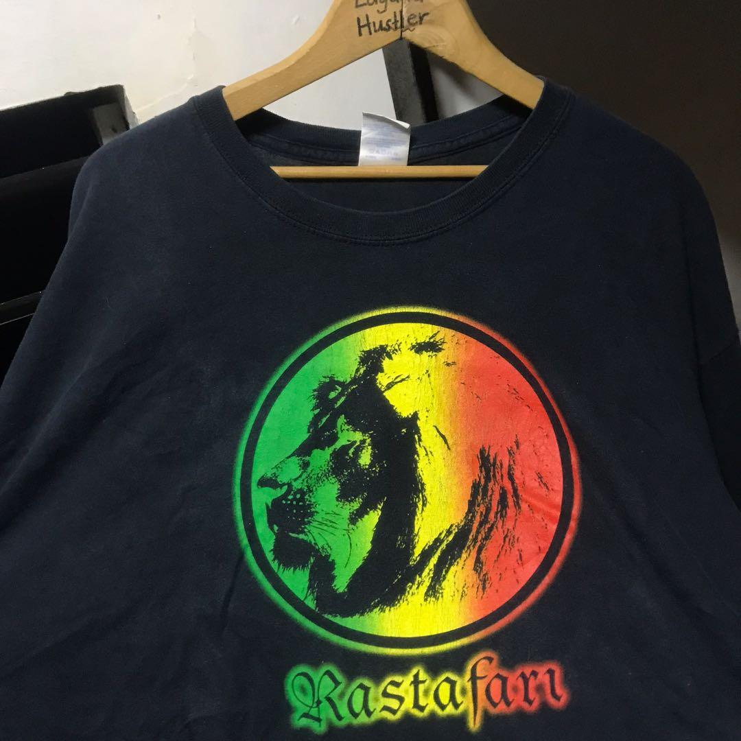 Rastafari Shirt, Men's Fashion, Tops & Sets, Tshirts & Polo Shirts on ...