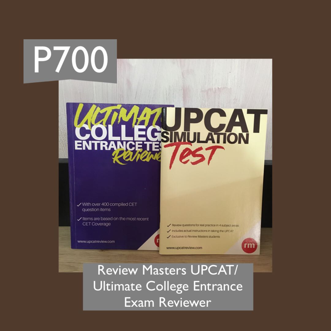 Review Masters UPCAT/Ultimate College Entrance Exam Reviewer, Hobbies ...