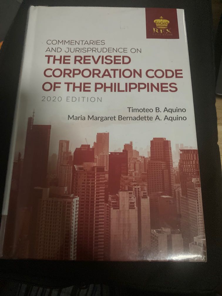 Revised Corporation Code (2020) - Aquino & Aquino, Hobbies & Toys ...