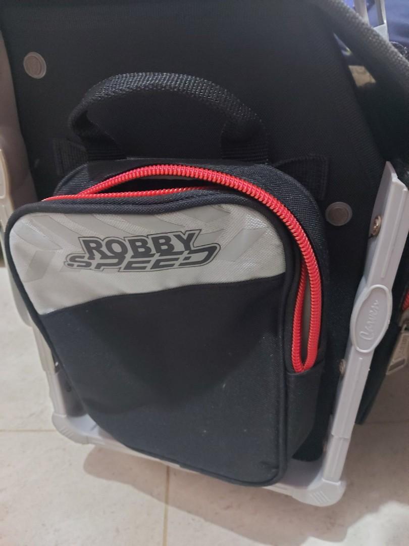 Robby Rabbit 6-wheeled trolley bag, Babies & Kids, Going Out, Strollers ...