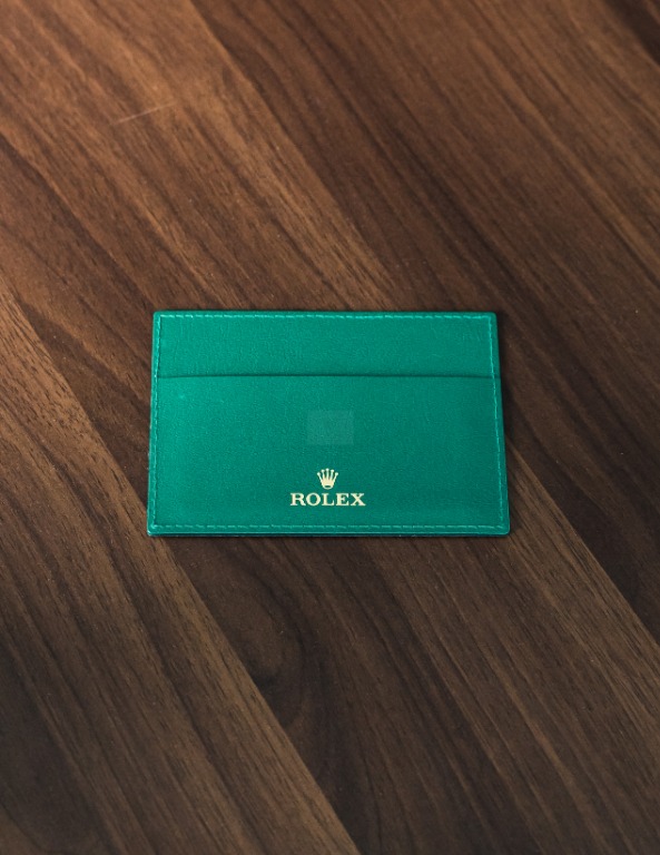 Rolex Leather Folder, Men's Fashion, Watches & Accessories, Wallets ...