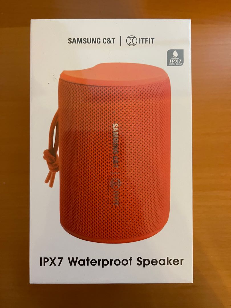 Samsung C&T ITFIT IPX7 防水藍芽喇叭, 音響器材, Soundbar、揚聲器、藍牙喇叭、耳擴 - Carousell