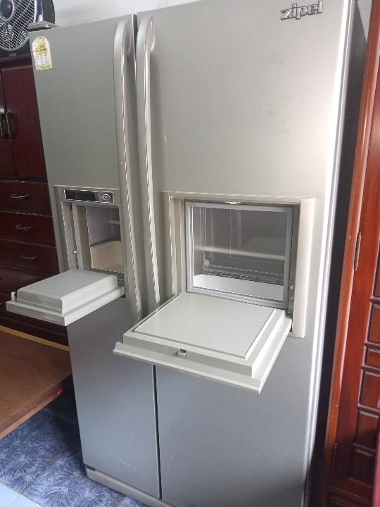 SAMSUNG Zipel Side by Side Fridge Refregirator & Freezer, TV & Home ...