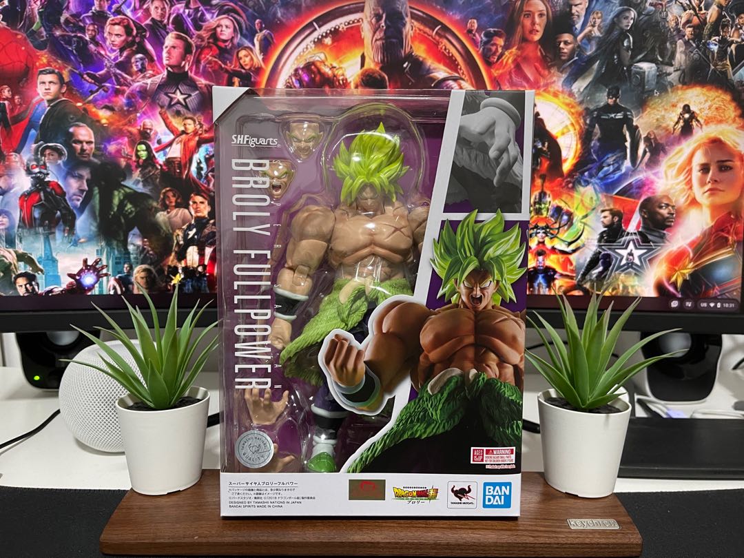 S.H.Figuarts SHF Broly Super Saiyan Full Power & SHF Gogeta, Hobbies ...