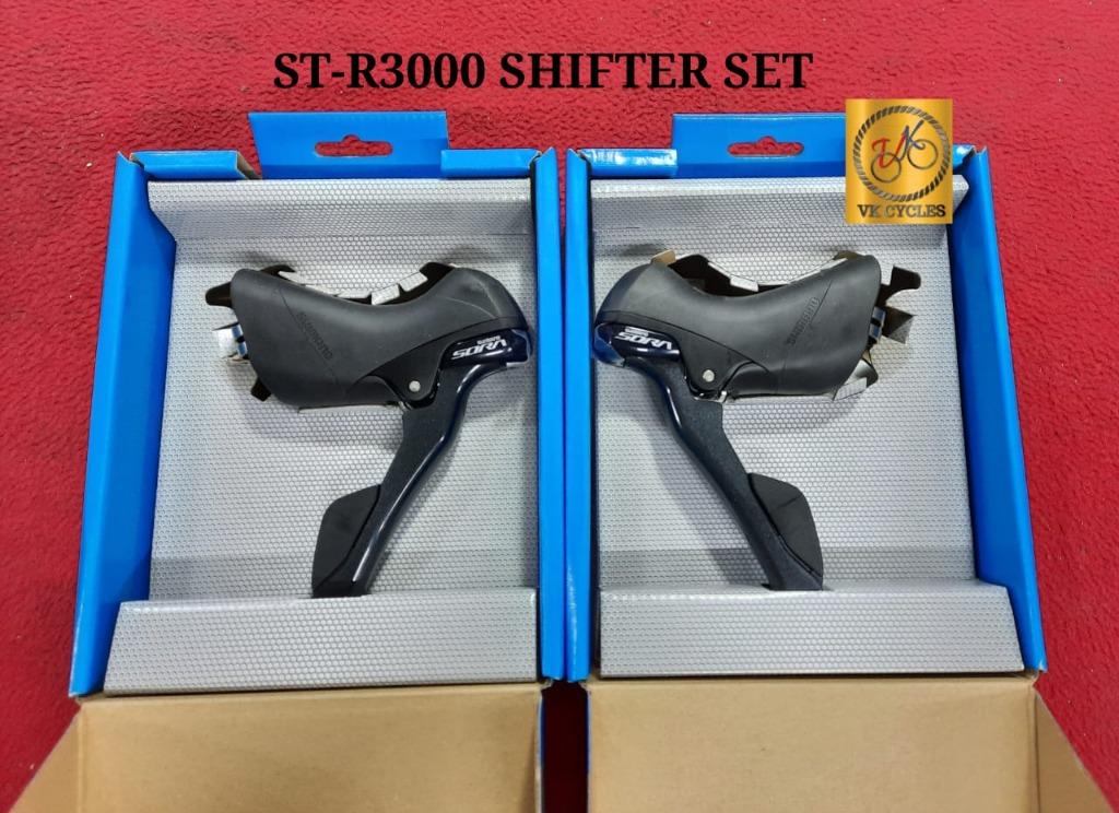 SHIMANO SORA ST-R3000 SHIFTER Set 2x9 Speed R3000 Shifter set Dual ...