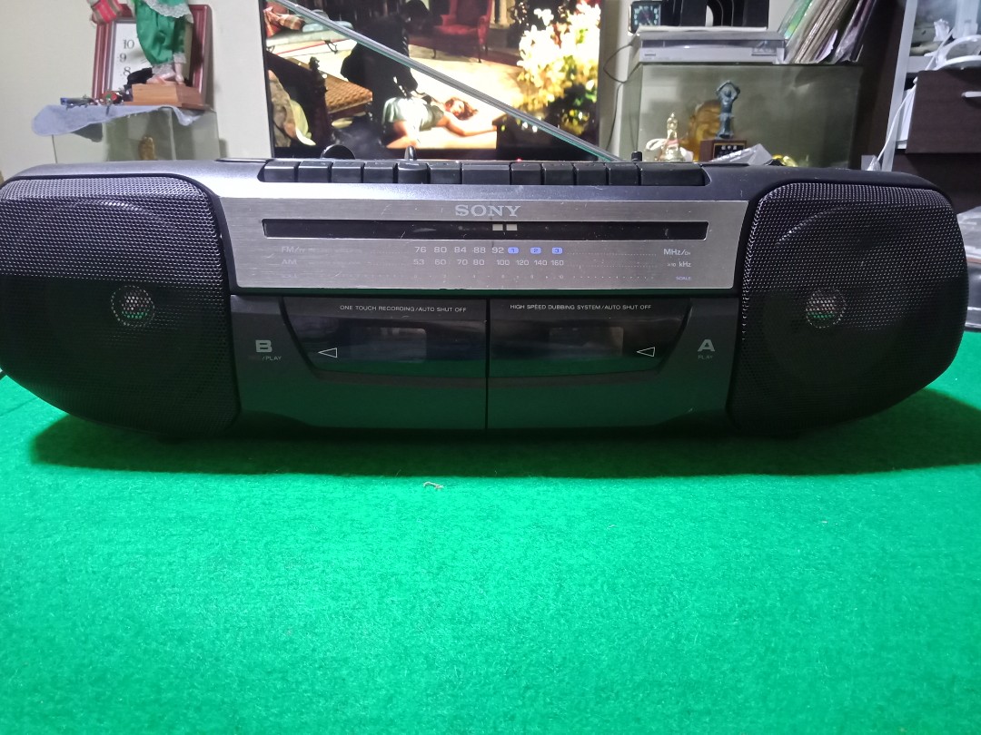 Sony Boombox CFS-W338, Audio, Portable Music Players on Carousell