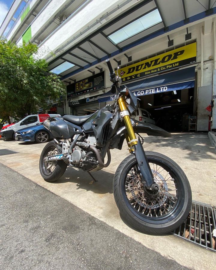 Suzuki DRZ 400 Fork Wrap, Motorcycles, Motorcycle Accessories on Carousell