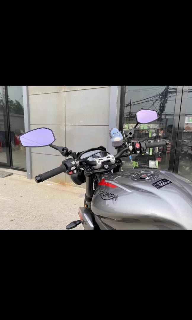 Tanax Napoleon Shark Mirror Motorcycle Replica, Motorcycles, Motorcycle ...