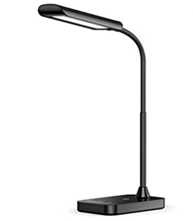 TaoTronics LED Desk Lamp, TT-DL11 Flexible Gooseneck Table Lamp,5 Color ...