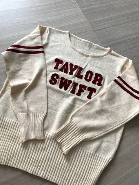 Taylor Swift Knit Sweater, Women's Fashion, Coats, Jackets and ...