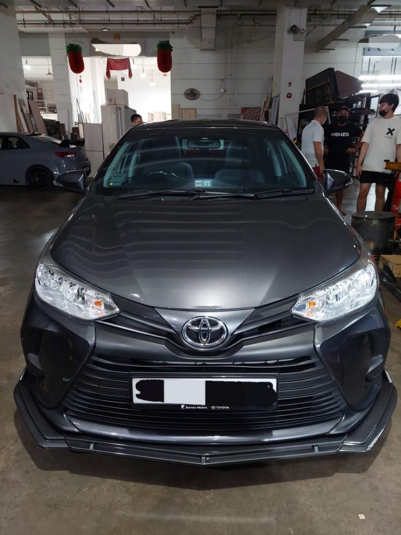 Toyota Vios Universal Front Lip , side skirt , rear side lip , rear ...