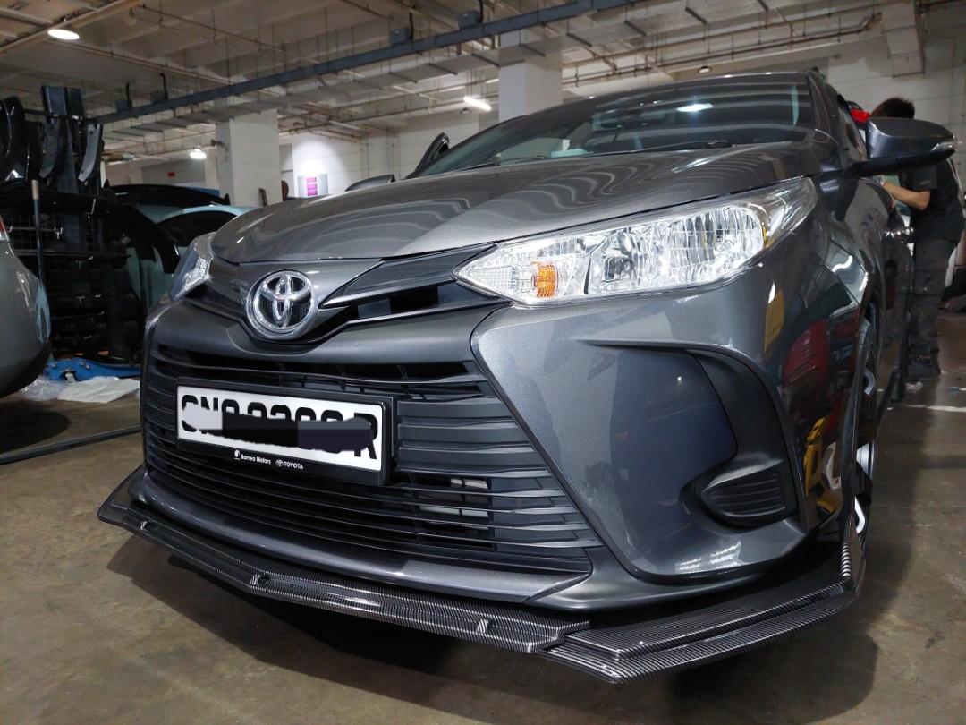 Toyota Vios Universal Front Lip , side skirt , rear side lip , rear ...