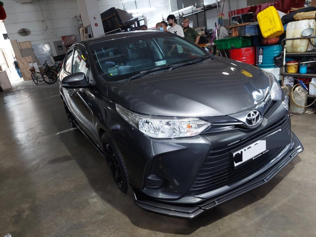 Toyota Vios Universal Front Lip , side skirt , rear side lip , rear ...