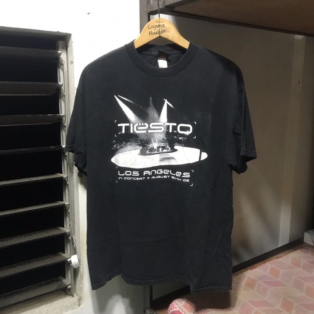 Vintage 2005 Tiesto US Tour Shirt, Men's Fashion, Tops & Sets, Tshirts ...