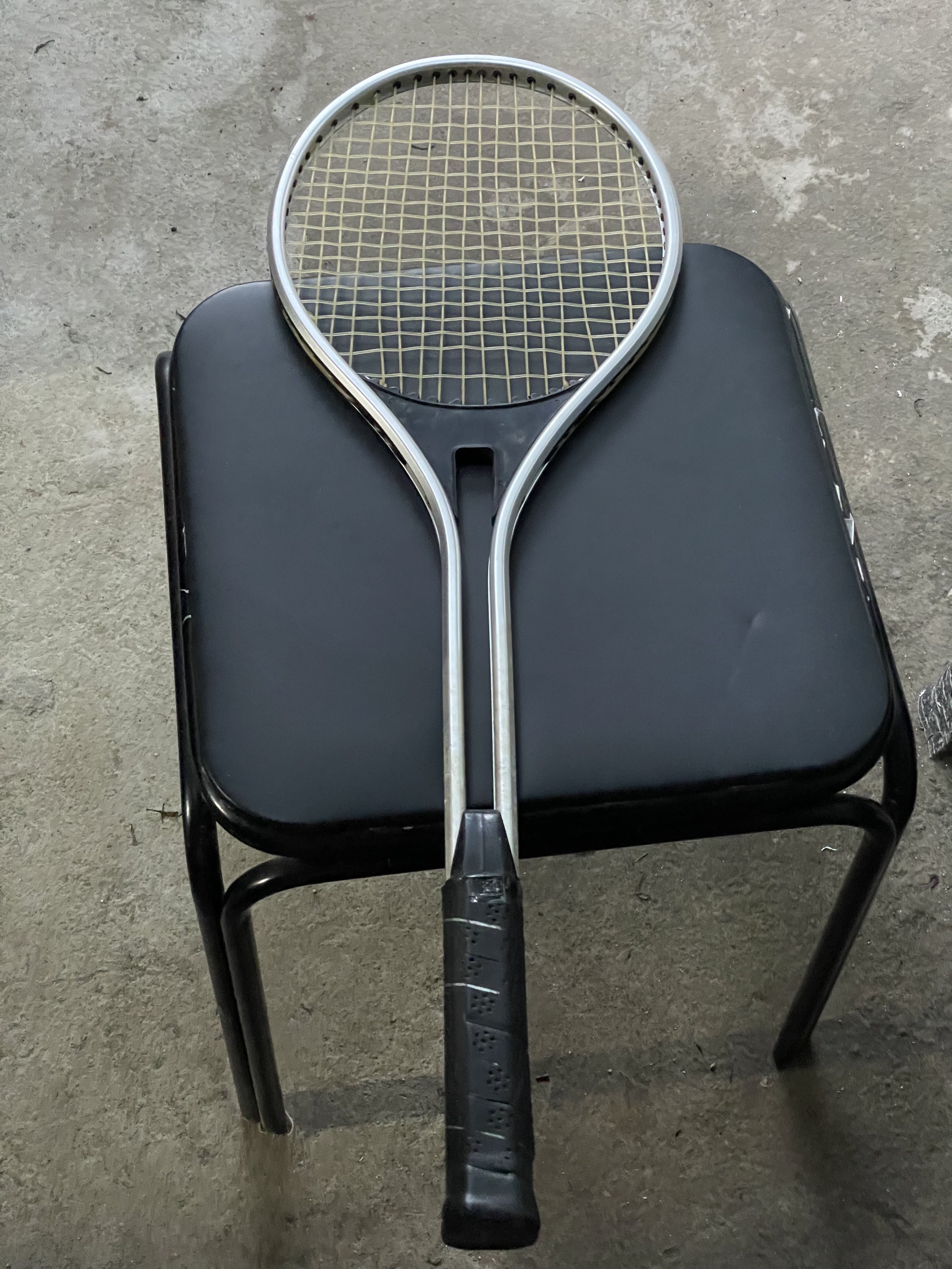 vintage aluminium metal tennis racket, Sports Equipment, Sports & Games ...