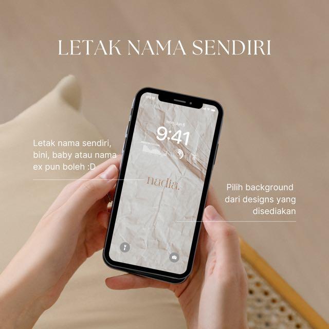 Wallpaper Handphone Nama Sendiri, Mobile Phones & Gadgets, Other ...