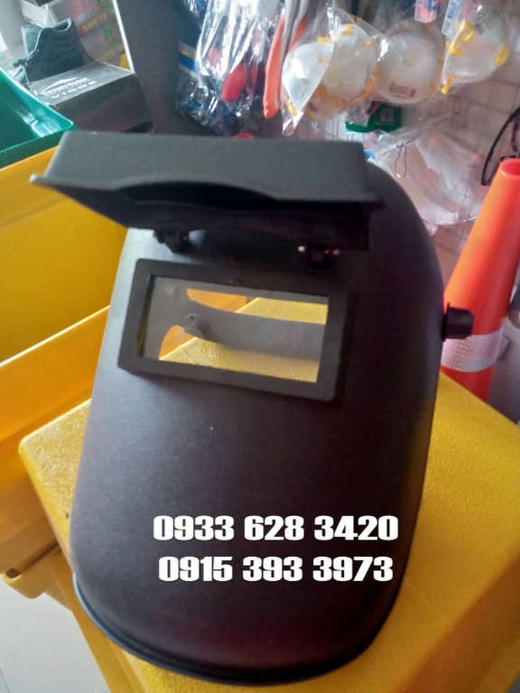 WELDING MASK black open type, Commercial & Industrial, Construction ...