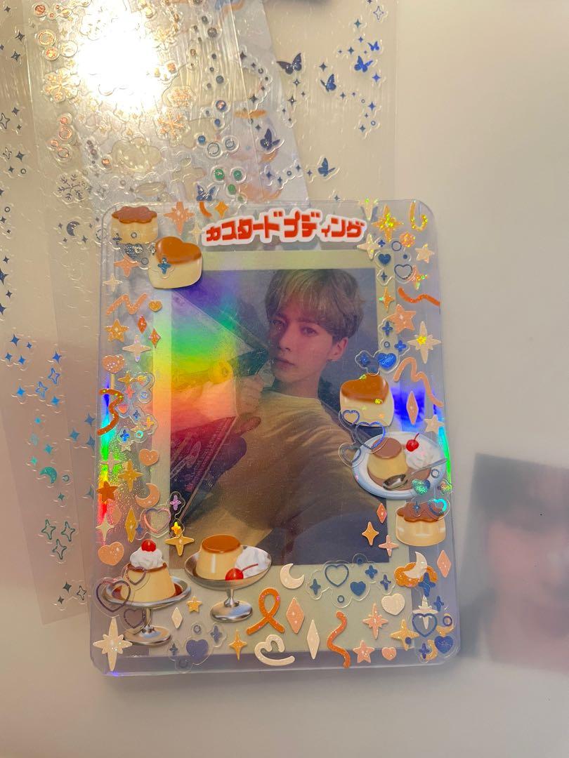 wts lfb holo film decorated toploader deco korean stickers kpop enhypen ...