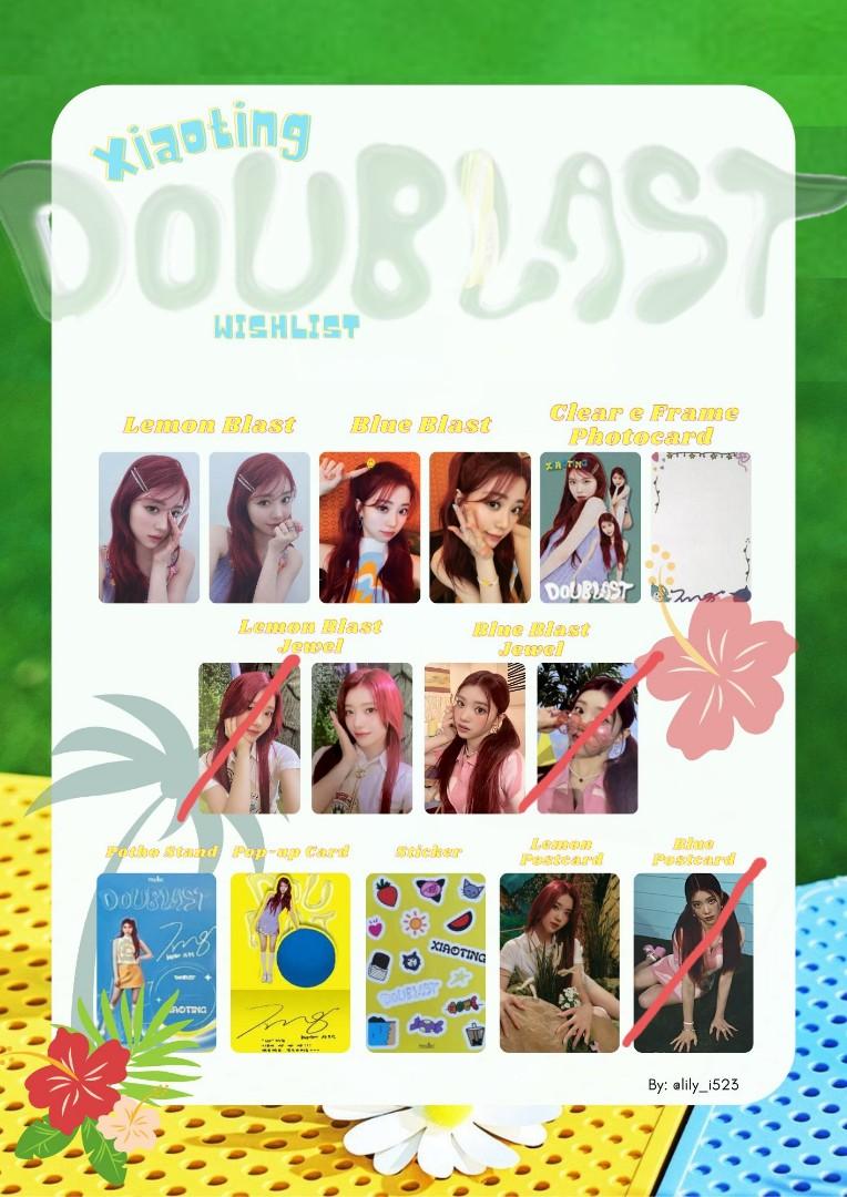 WTS/WTT kep1er doublast jewel case md dayeon mashiro bahiyyih hikaru, Hobbies & Toys ...