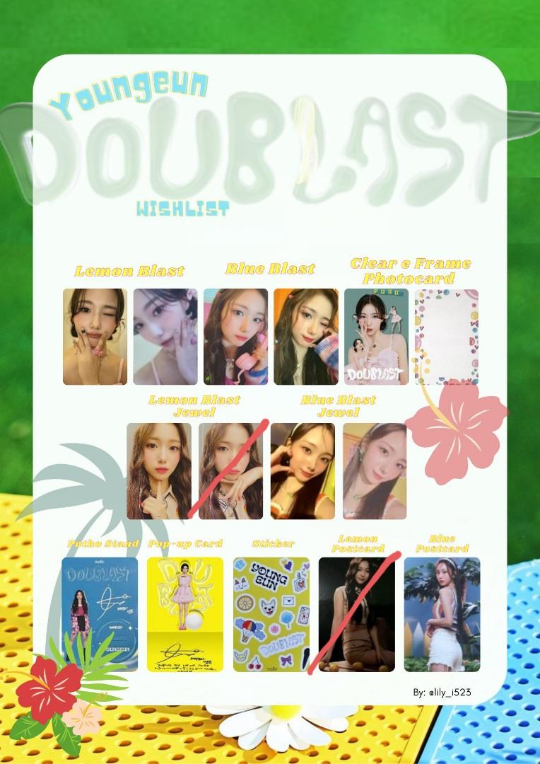 WTS/WTT kep1er doublast jewel case md dayeon mashiro bahiyyih hikaru, Hobbies & Toys ...