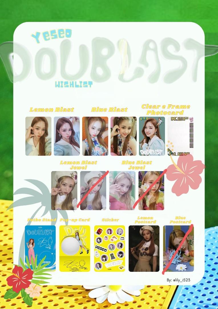 WTS/WTT kep1er doublast jewel case md dayeon mashiro bahiyyih hikaru, Hobbies & Toys ...