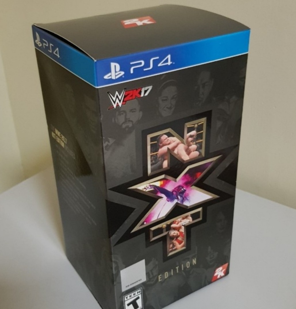 WWE 2K17 NXT Limited Out of Production Edition boxset PS4, Hobbies ...