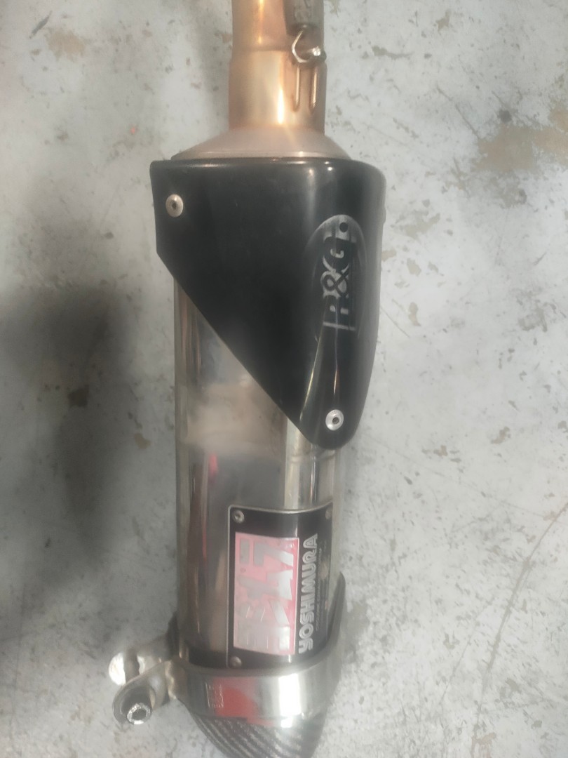 X1R SPARK YOSHI PIPE WITH CERTIFICATE, Motorcycles, Motorcycle ...