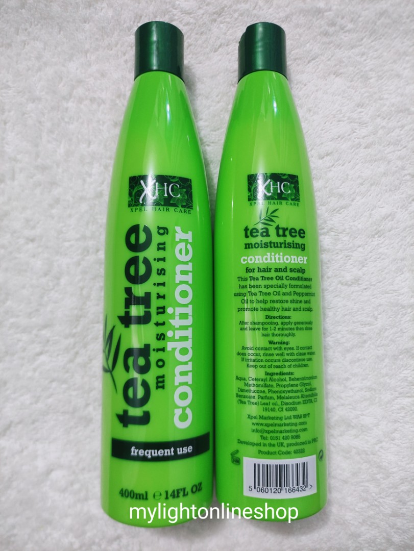 Xhc Tea Tree Moisturising Shampoo | Conditioner 400ml, Beauty & Personal Care, Hair on Carousell