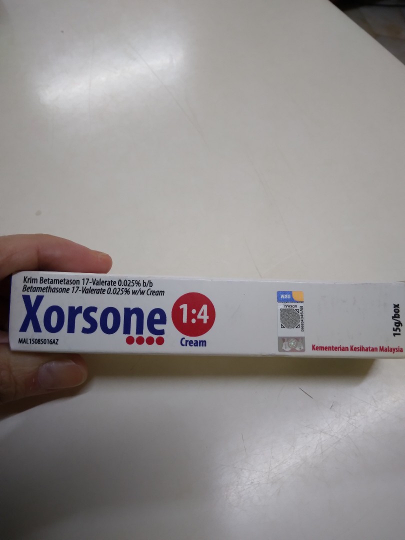 Xorsone 1:4 cream 15g, Beauty & Personal Care, Bath & Body, Body Care ...
