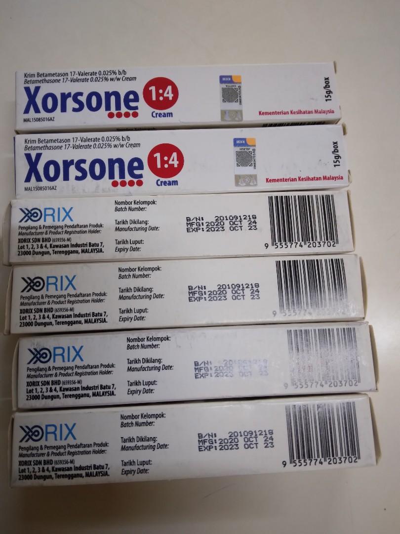 Xorsone 1:4 cream 15g, Beauty & Personal Care, Bath & Body, Body Care on Carousell