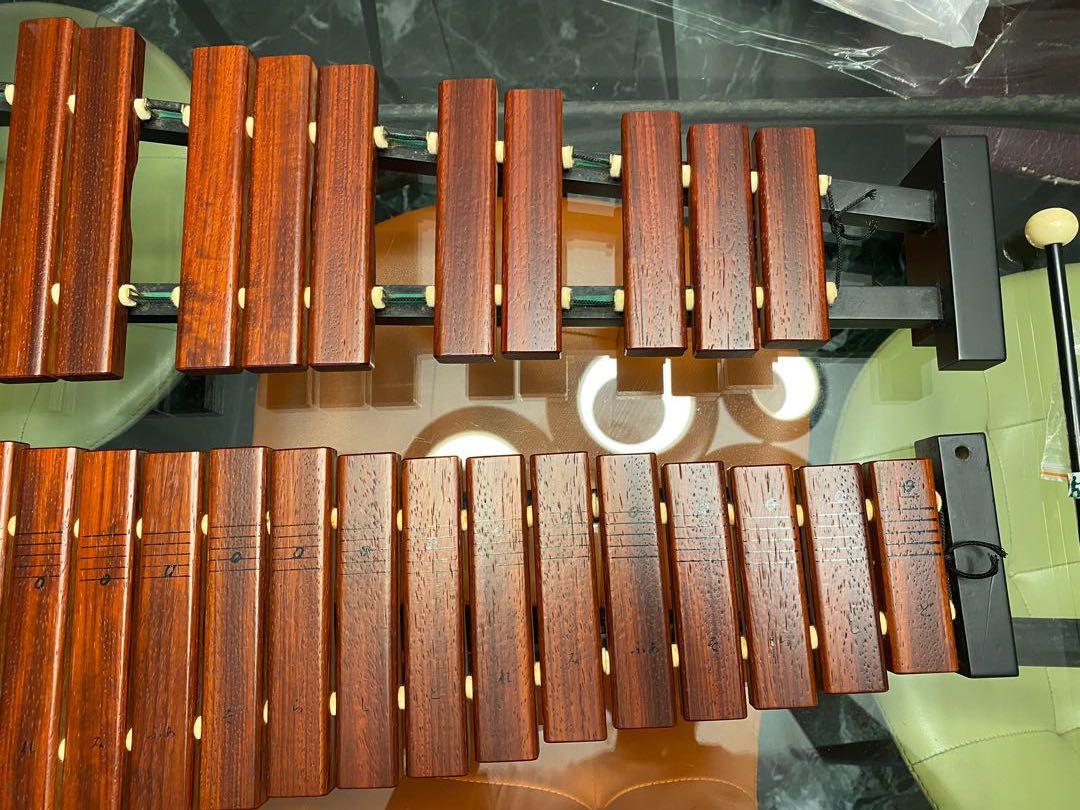 YAMAHA Table Xylophone [with Stick] TX-6 (Japan) 桌上木琴 , 興趣及遊戲, 音樂樂器 ...
