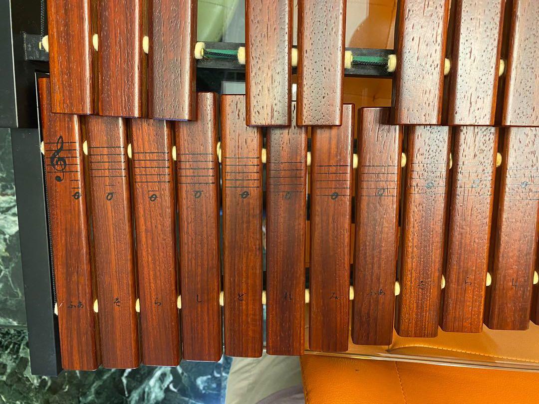 YAMAHA Table Xylophone [with Stick] TX-6 (Japan) 桌上木琴 , 興趣及遊戲, 音樂樂器 ...
